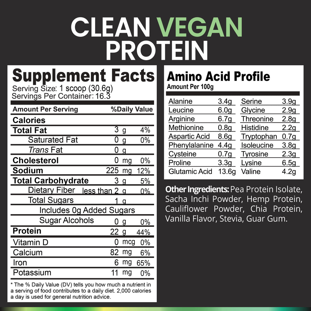 Clean Vegan Protein Powder